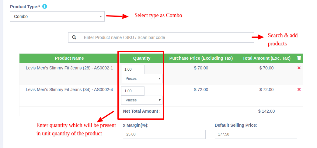 Products Management - Ultimate Fosters