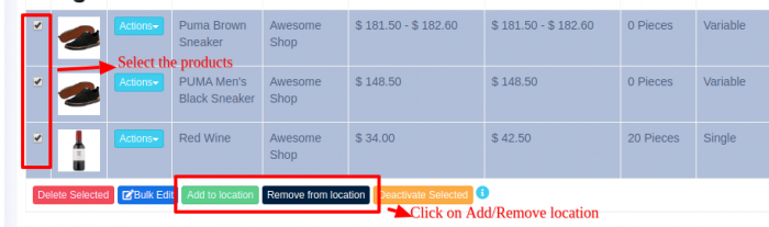 Products Management - Ultimate Fosters