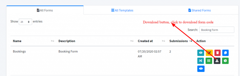 Integrating form to website - Ultimate Fosters
